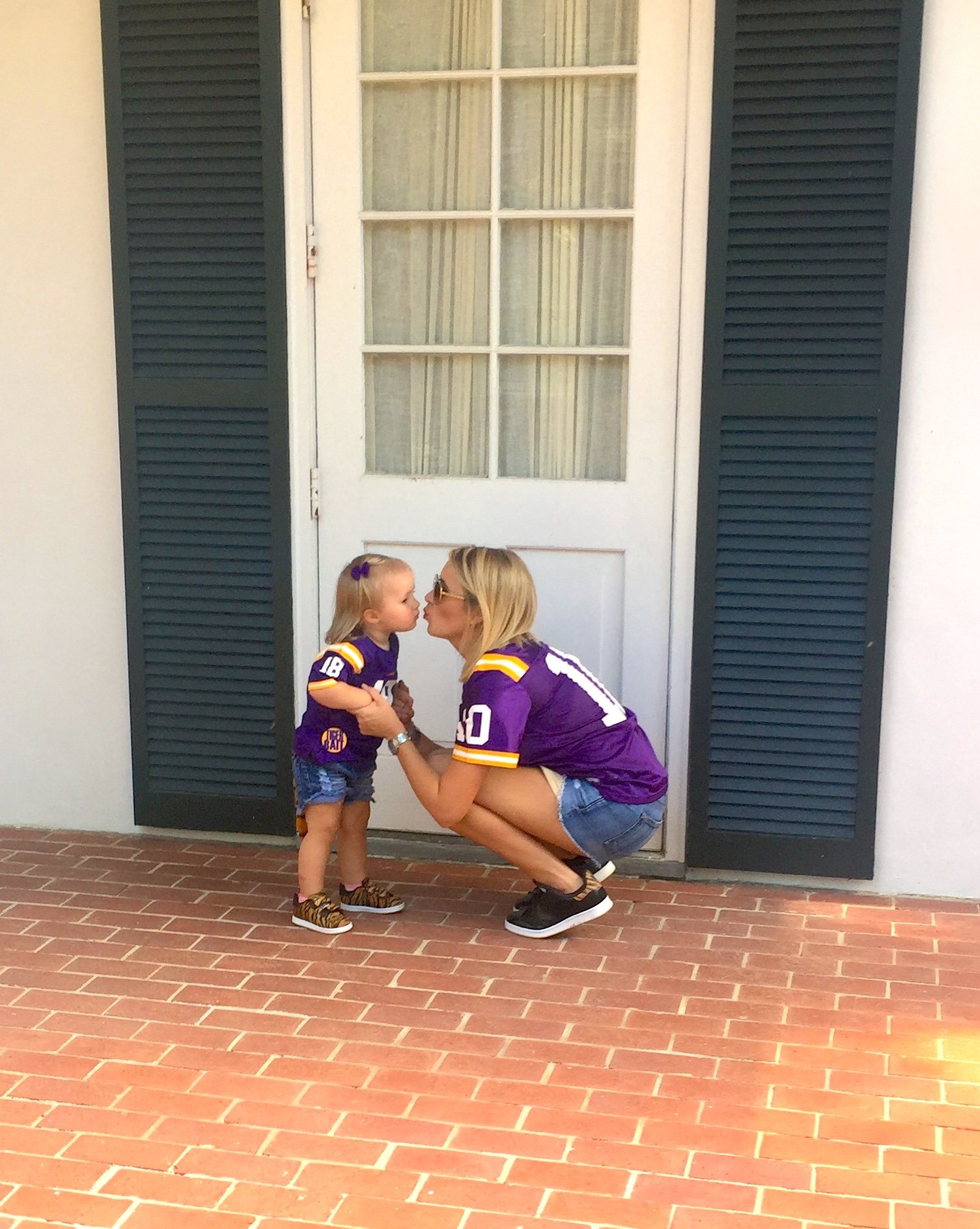 Little Me and Free | Mommy and Me Monday - LSU Football Jerseys